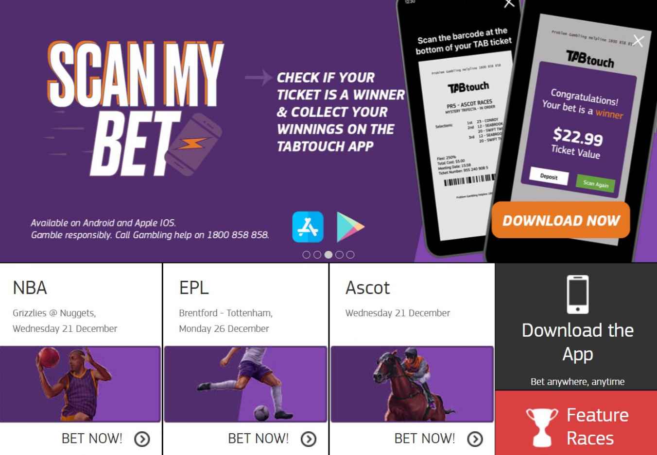 TabTouch Results by Meeting Race Results, Tab Racing & More